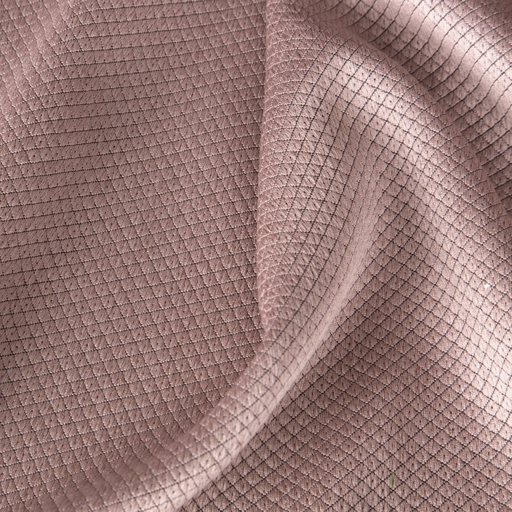 ZATEMŇOVACÍ ZÁVES NA KROUŽCÍCH AMARO 140X250 CM TMAVĚŘŮŽOVÁ