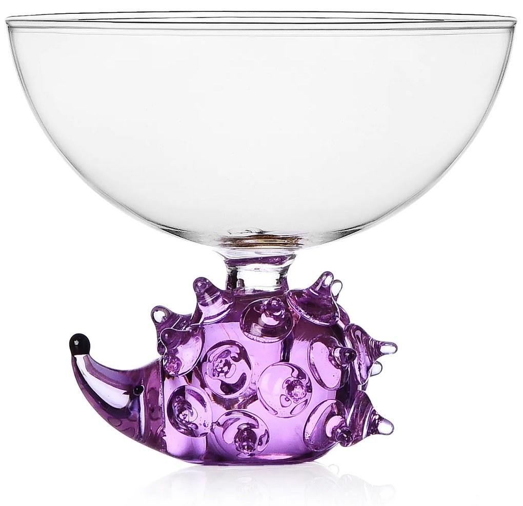 Ichendorf Milano designové mísy Animal Farm Bowl Purple Hedgehog