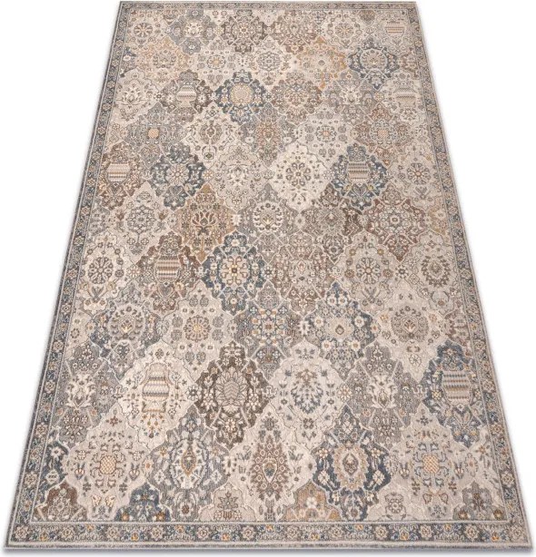 Koberec NAIN 1541/51655 béžový / modrý