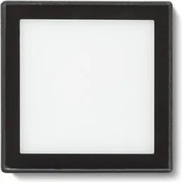 RED R12530 DEJAVU SQ 9 zápustná černá 230V LED 3.5W IP65 3000K - RED - DESIGN RENDL