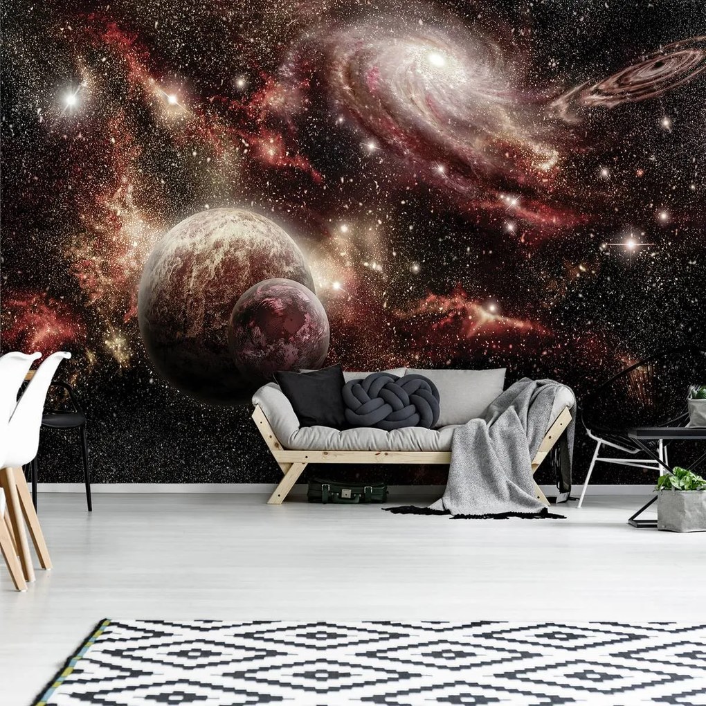 Fototapeta - Světelný vesmír (254x184 cm)