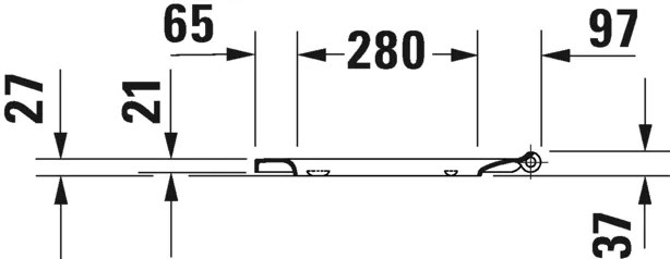 Duravit No.1 - WC sedátko, bílá 0020710000