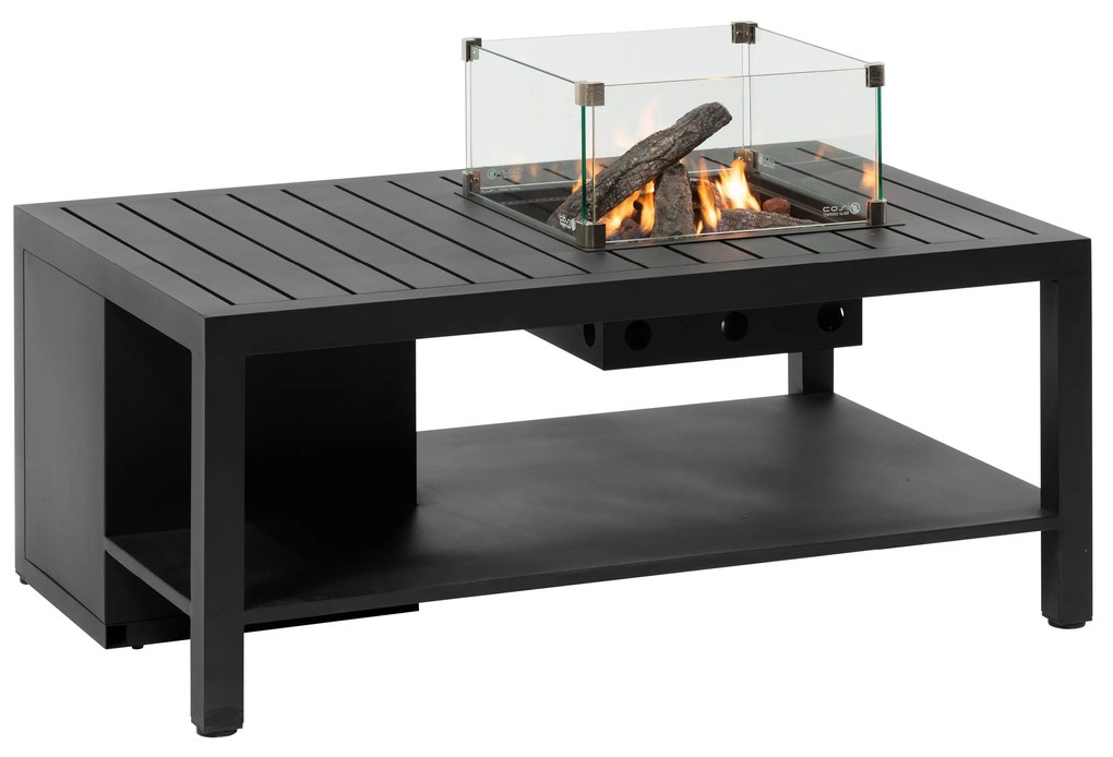 Stůl s plynovým ohništěm COSI- typ Cosiflow straight
