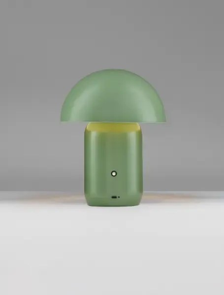 Designová stojací lampa Pois Zelená