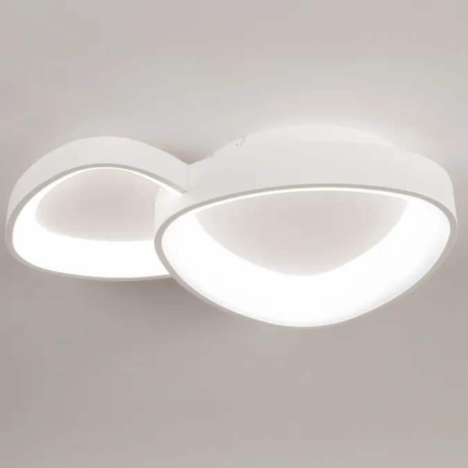Stropní designové LED svítidlo Organic White 58