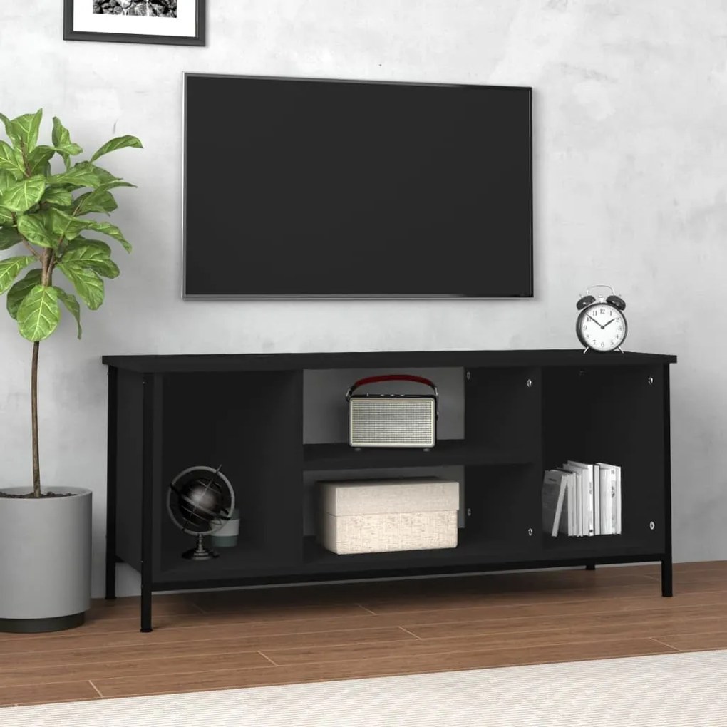vidaXL TV skříňka 102 x 35 x 45 cm kompozitní dřevo [826288] Barva: hnědý dub