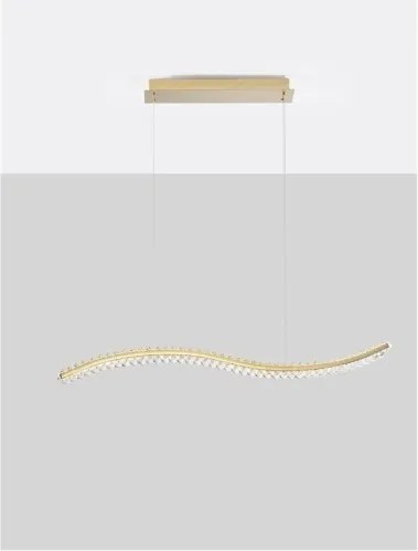 Závěsné LED svítidlo NOVA LUCE AURELIA 43W 3500K 9333078 stmívatelné Triac