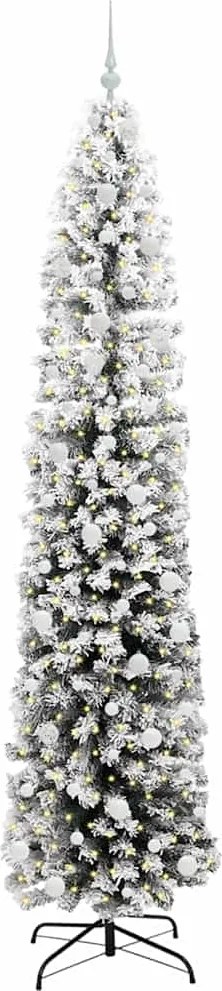 Umělý vánoční stromeček Zelená 240 cm PVC, ocel a plast 3395047