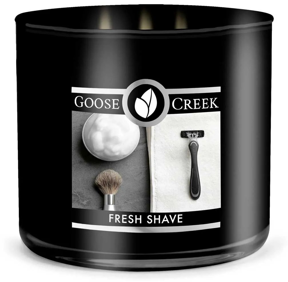 Goose Creek - vonná svíčka Fresh Shave (Čerstvé oholení) 411g