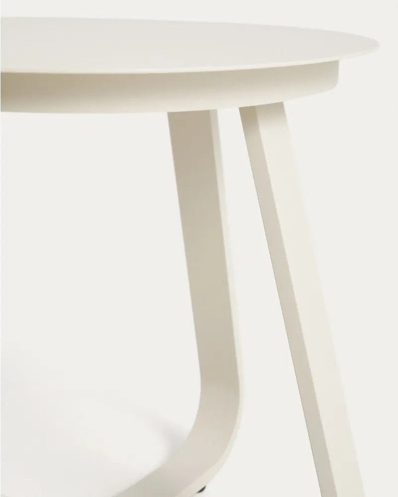 Kovový kulatý zahradní stolek ø 48 cm Tamaris – Kave Home