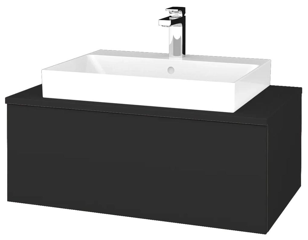 Dřevojas Koupelnová skříňka MODULE SZZ1 80 Varianta: M01 Bílá mat / M01 Bílá mat