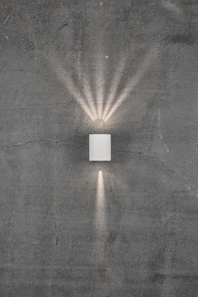 NOR 49701001 Venkovní nástěnné svítidlo Canto 2 2x6W LED bílá čirá - NORDLUX