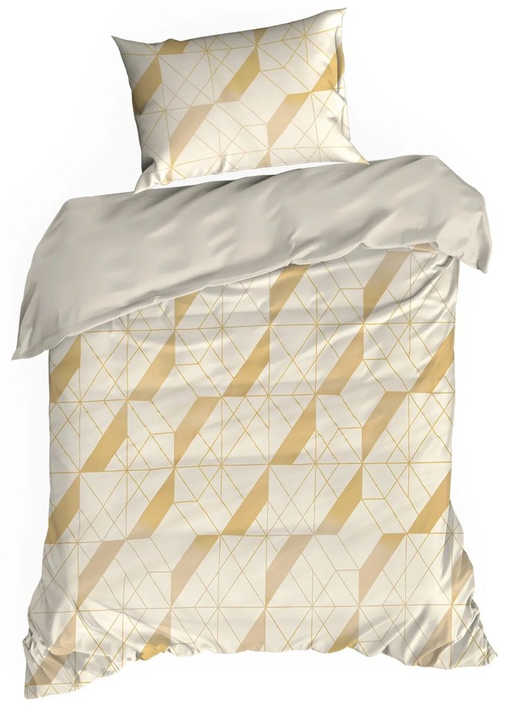 POVLEČENÍ Z MIKROVLÁKNA AGGIE 200X220 CM, 2 KS 70X80 CM VZOROVANÉ