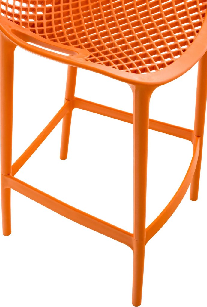 Sada 2 barových židlí Air – oranžová