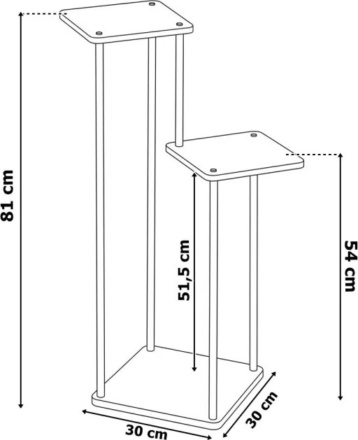 Stojan na květiny TOMAS RUSTIC