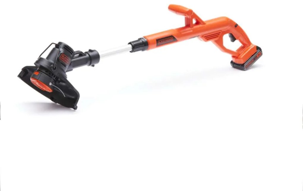 BLACK+DECKER Zahradní technika - 18V AKU strunová sekačka, záběr 25 cm, 1x aku 2,0 Ah Li-Ion, nabíječka ST182320-QW