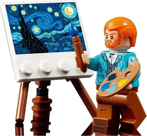 LEGO Ideas 21333 Vincent van Gogh – Hvězdná noc