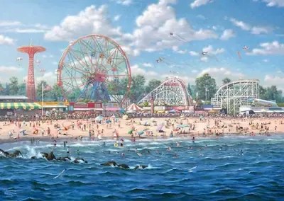 SCHMIDT Puzzle Coney Island / 1000 dílků