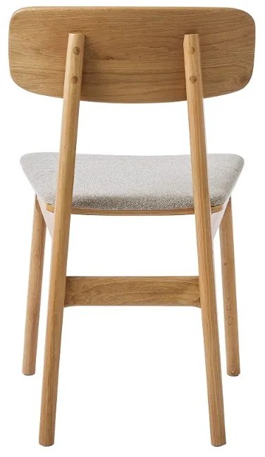 Designová jídelní židle Harper přírodní