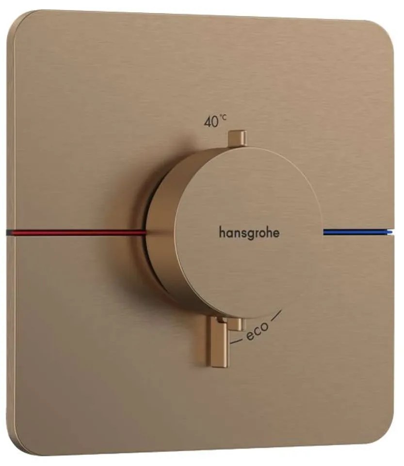 Hansgrohe ShowerSelect Comfort - Termostatická baterie pod omítku, kartáčovaný bronz 15588140