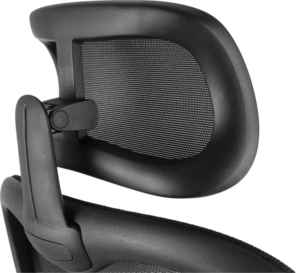 Kancelářská ergonomická židle Neoseat JAMES — černá, nosnost 150 kg