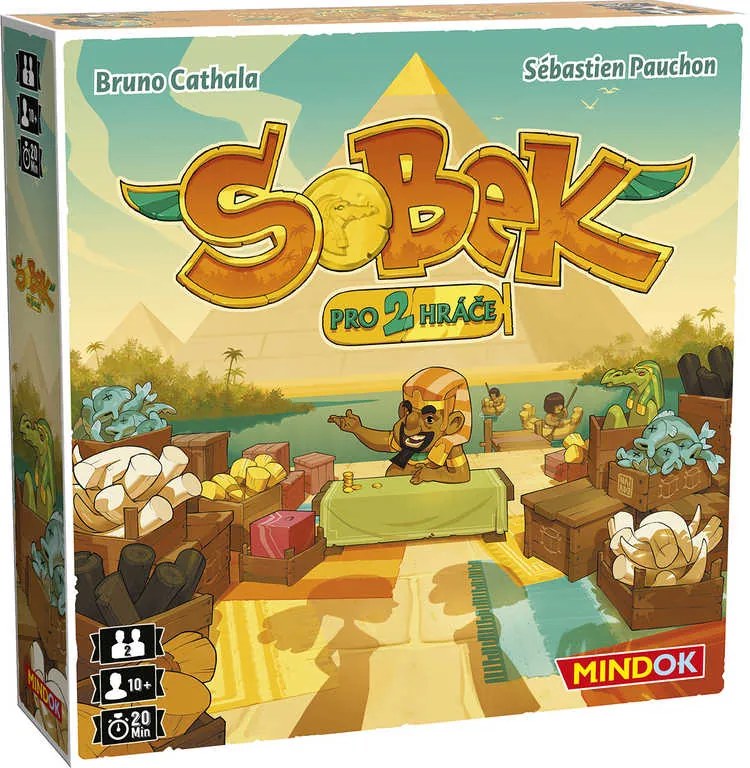 MINDOK HRA Sobek pro 2 hráče *SPOLEČENSKÉ HRY* mn481