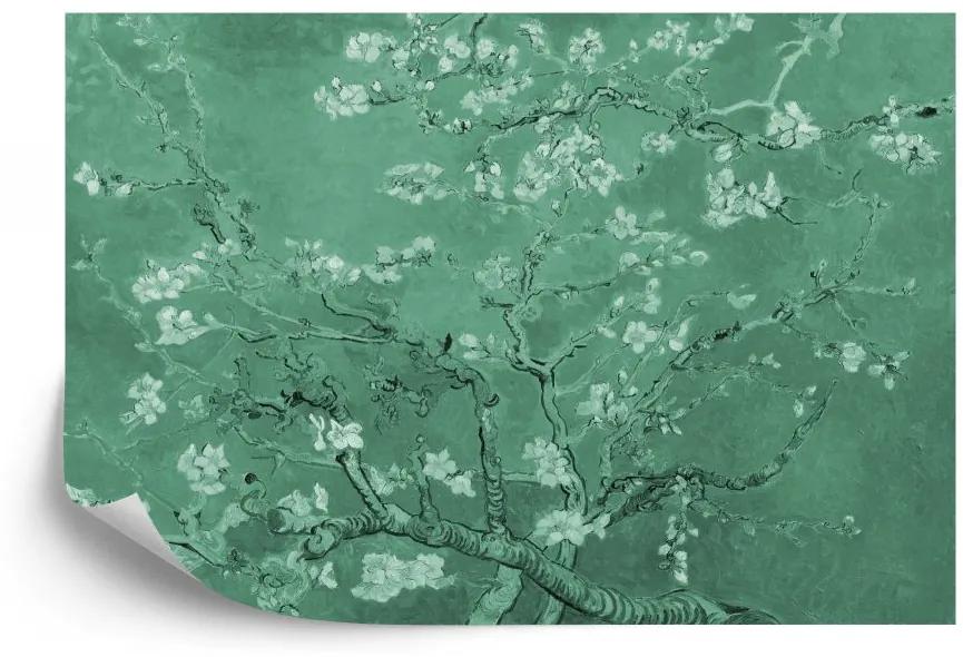 Fototapeta Van Gogh Kvete V Zelené Barvě Strukturální vinyl 315x210