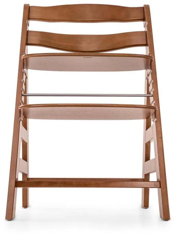 Hauck Jídelní dřevená židle Alpha+ WALNUT
