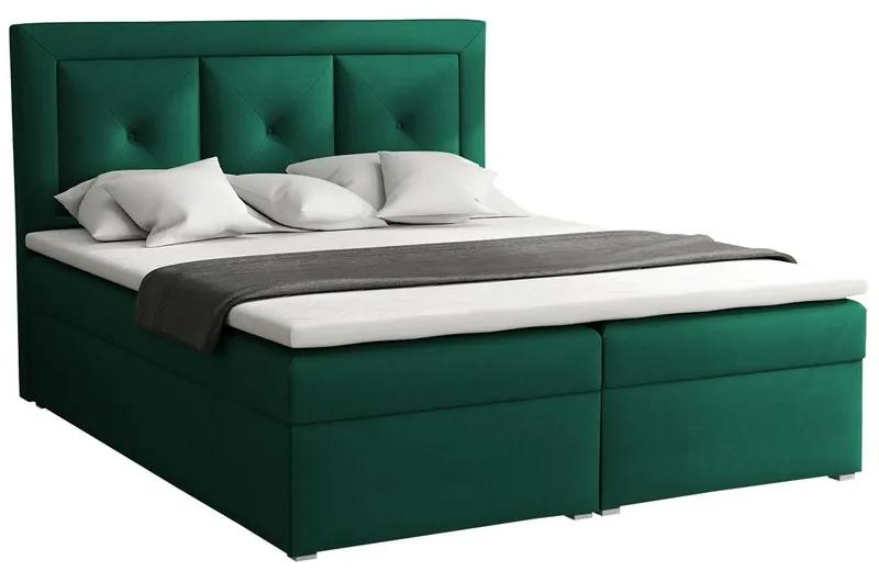 Kontinentální postel Koay Plus Box, Rozměr postele: 140x200, Potah: Victoria 14 853