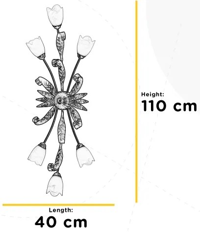 ONLI - Stropní svítidlo SONIA 6xE14/6W/230V
