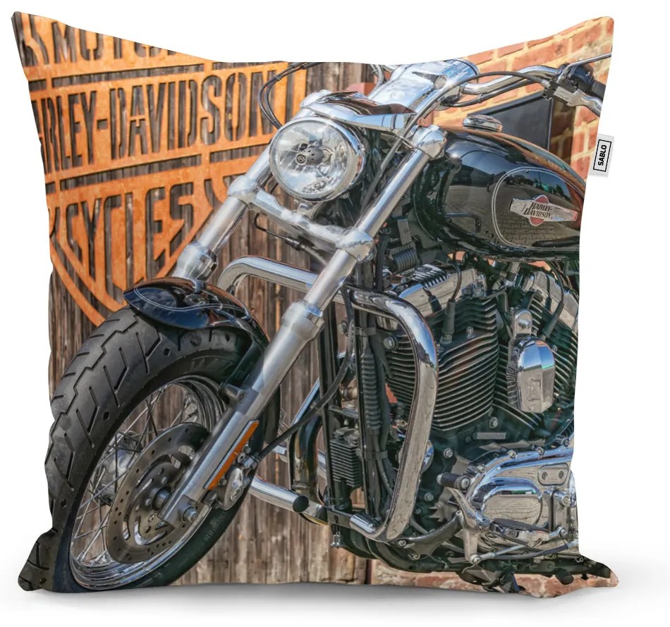 Polštář SABLIO - Harley-Davidson 3 50x50 cm