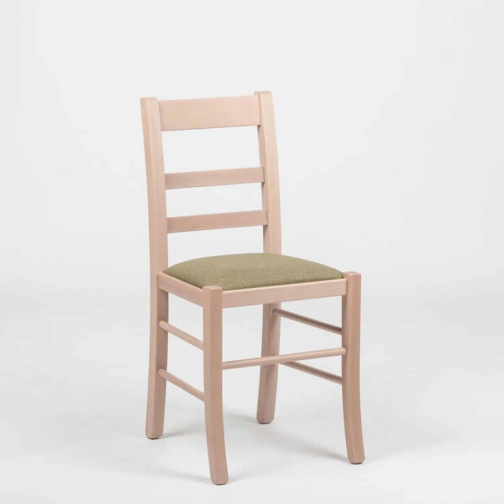 STIMA Židle FURLA s čalouněným sedákem dub LUX terracotta 10