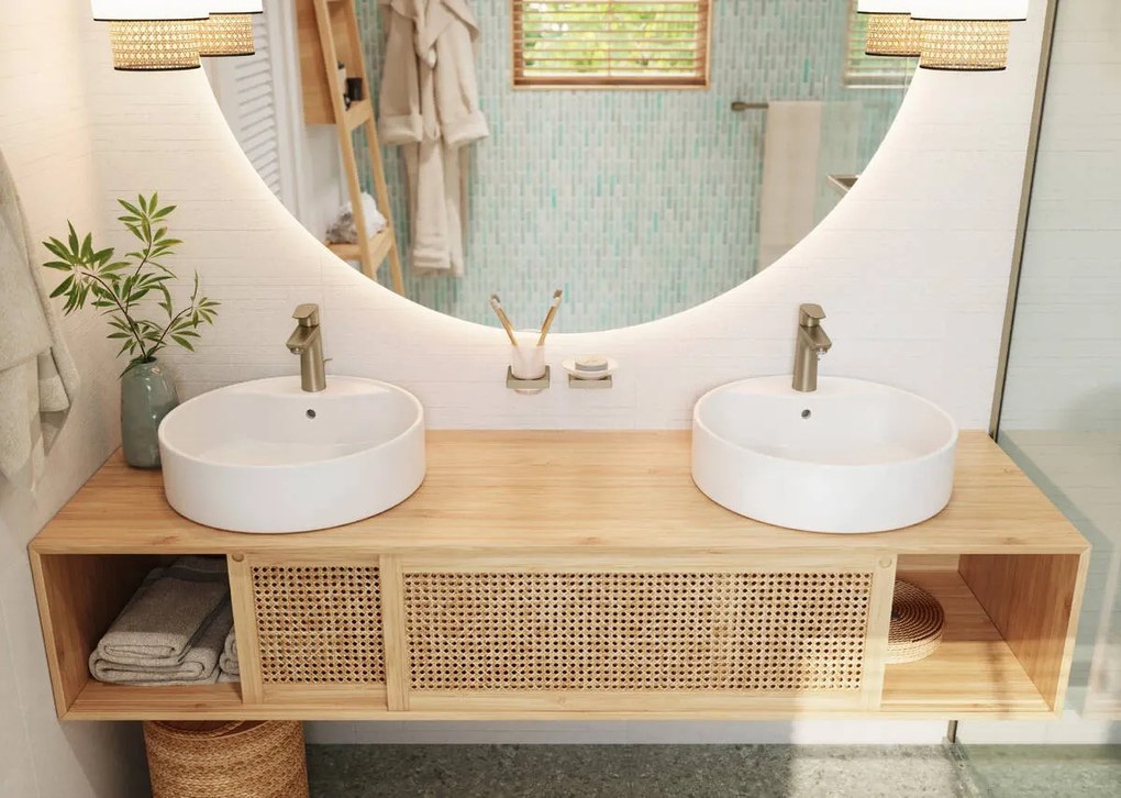 Hansgrohe AddStoris, držák na ručník, kartáčovaný bronz, HAN-41747140