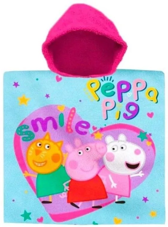 Ručník dětský pončo|peppa pig