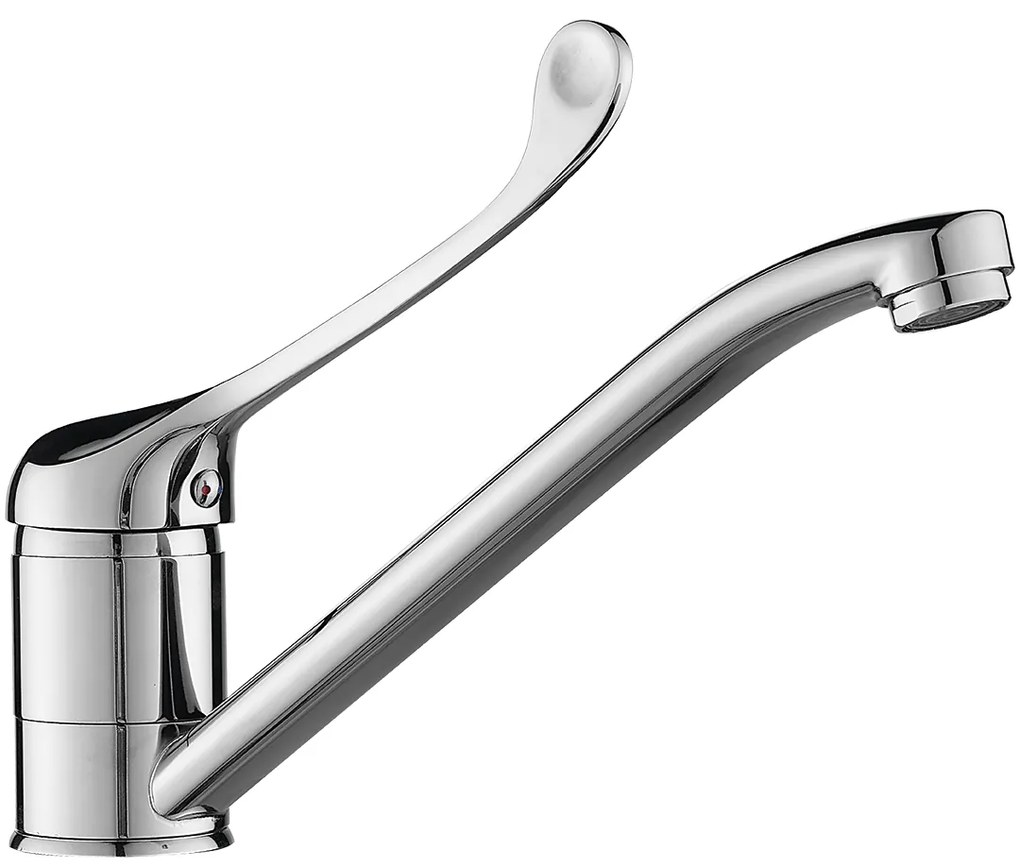 Kuchinox Madera, dřezová baterie s lékařskou pákou, chromová, LAV-BQM_06MD
