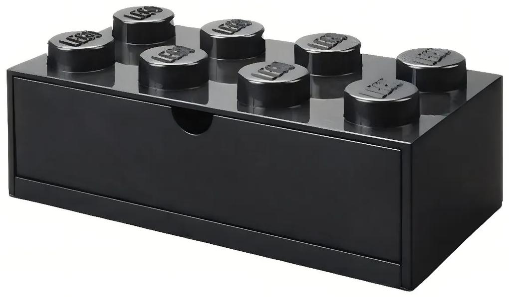 OnaDnes -20% Lego® Černý úložný box LEGO® Storage 31,6 x 15,8 cm