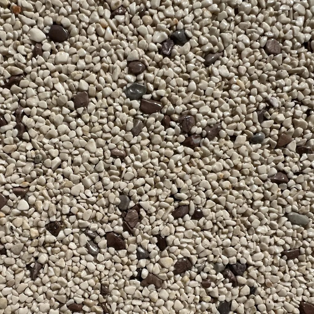 Báča Beton Kamenný koberec na podlahu Milano Frakce: Kombinovaná (1 – 8 mm), vydatnost setu 1,8 m², Doporučené použití v: exteriéru - jednosložkový polyuretan