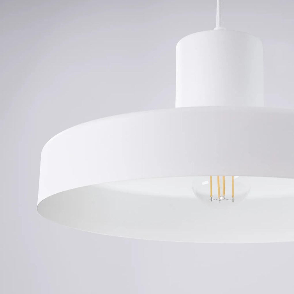 Sollux Lighting Závěsné svítidlo BILO bílé