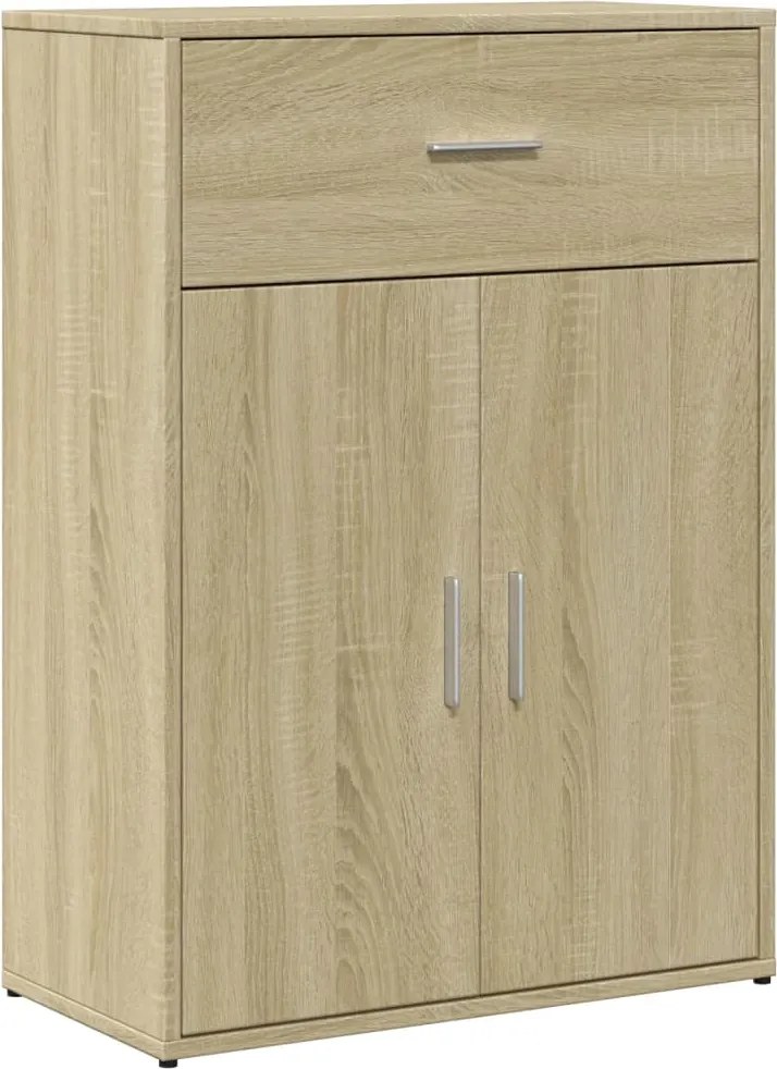 Příborníky 2 ks dub sonoma 60 x 30 x 84 cm kompozitní dřevo 3276597