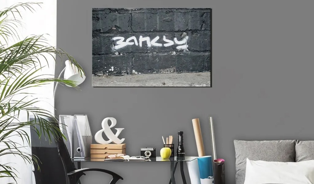 Obraz - Banksy Signature