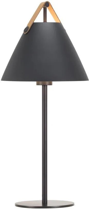 NOR 46205003 Stolní lampa Strap 1x40W E27 černá - NORDLUX