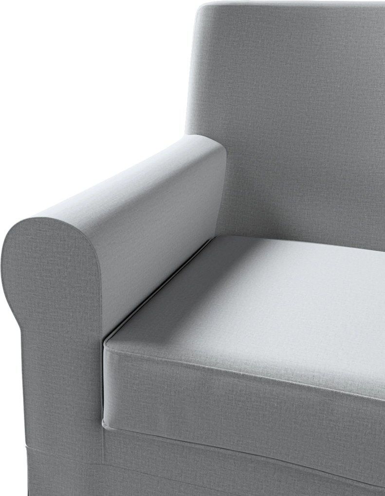 Potah na křeslo IKEA Ektorp Jennylund barva šedá látka sametová