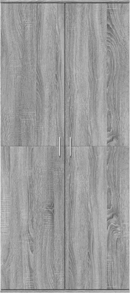Skříň highboard šedá sonoma 80 x 35 x 180 cm kompozitní dřevo 3276656