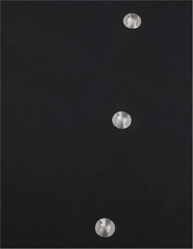 NV 9203112 Venkovní zapuštěné svítidlo do země BANG nikl satén hliník LED 1W 3000K IP67 100-240V 42st. vč. driveru - NOVA LUCE