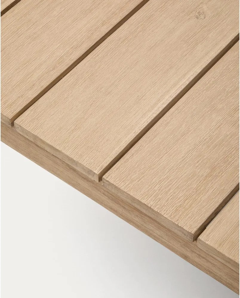 Zahradní konferenční stolek z masivu akácie 82,5x140 cm Ambra – Kave Home