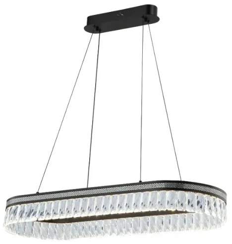 LED Stmívatelný křišťálový lustr na lanku THALIA LED/50W/230V 3000-6000K + DO