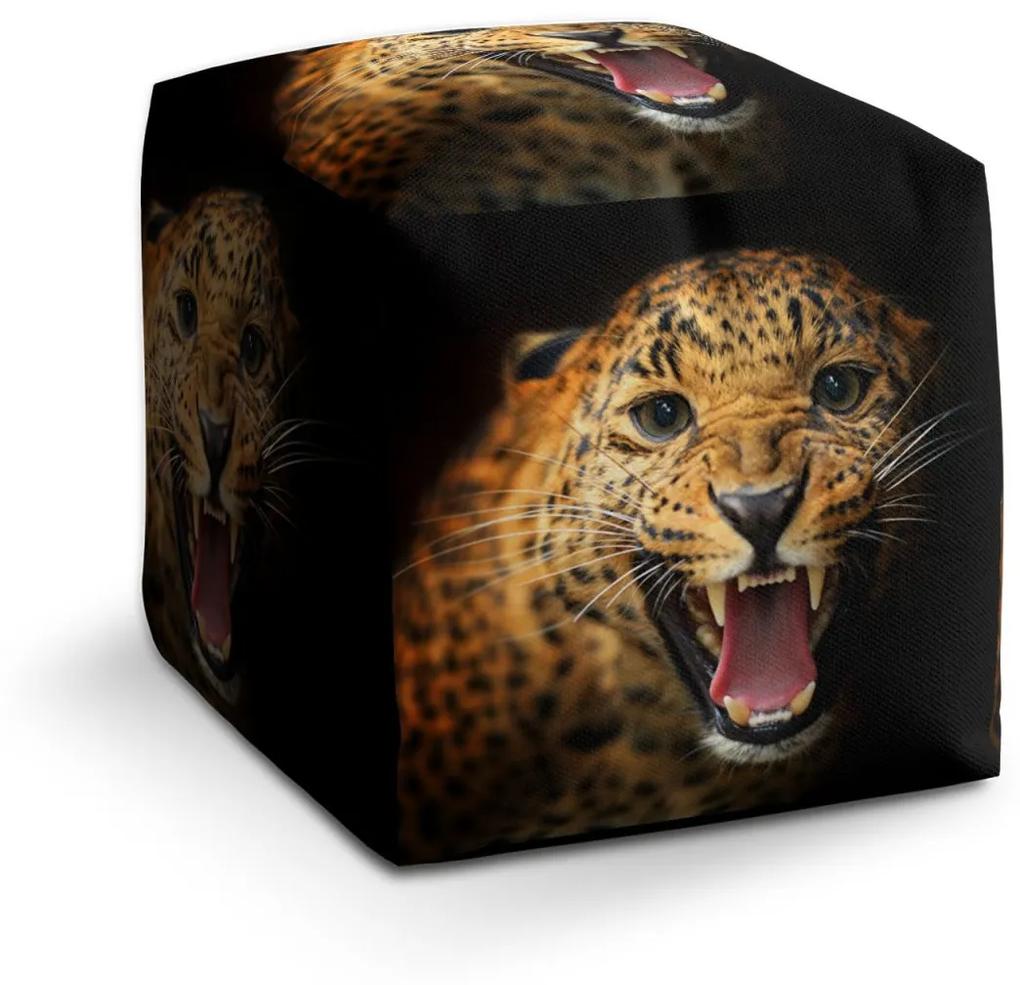 Sablio Taburet Cube Gepard 2: 40x40x40 cm