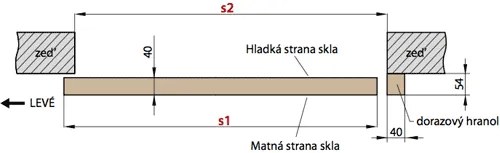 Posuvné dveře na stěnu Juka 4 Dub 3D GREKO