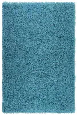 B-Line Modrý kusový koberec Life shaggy 60x110 cm