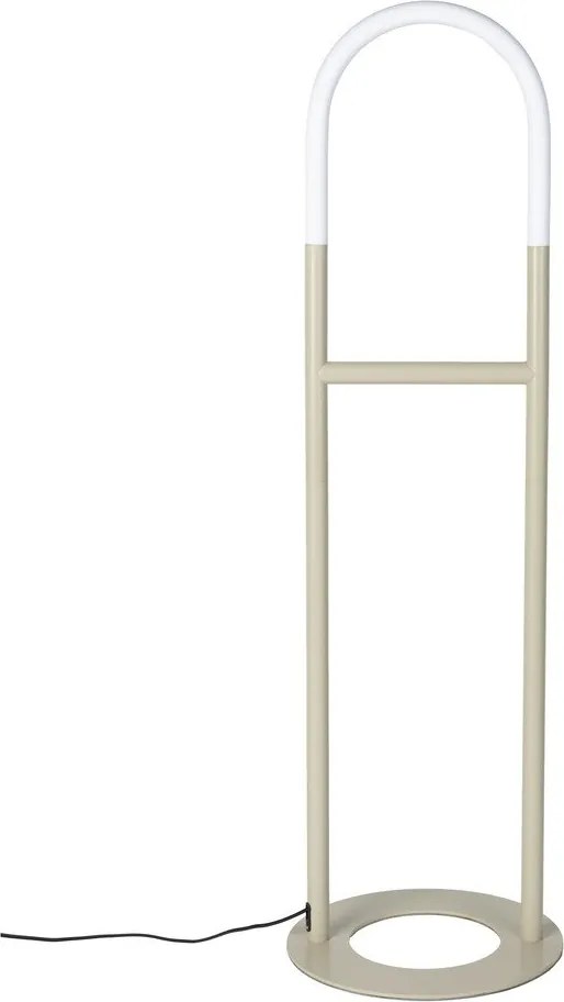 Béžová LED stmívatelná stojací lampa (výška 135 cm) Arch – Zuiver
